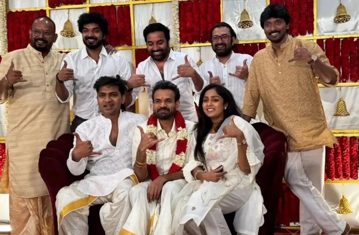 Actor Premgi Amaren marries Indhu; pictures go viral - The Hindu